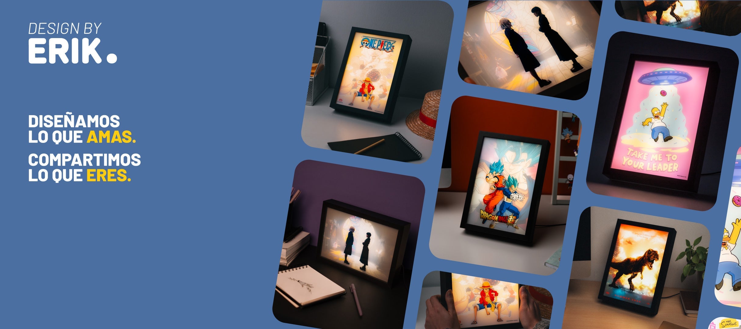 Láminas LED | Cuadros luminosos decorativos